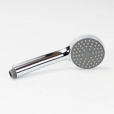 Douchette à main ronde Chromée, 3 jets, Diam. 12 cm